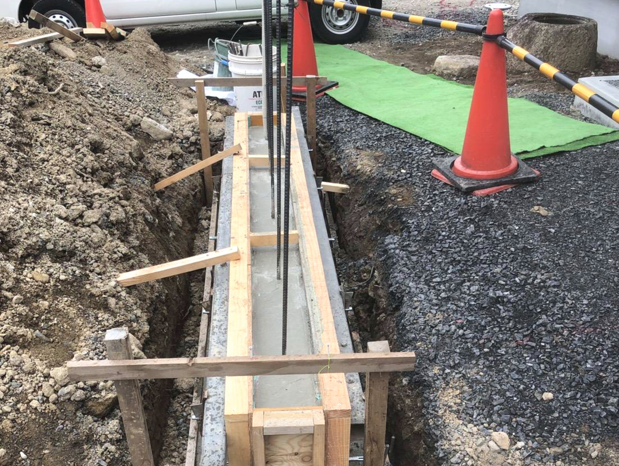 湖東の造園外構工事ｰ基礎工事編 | Dear Garden Blog